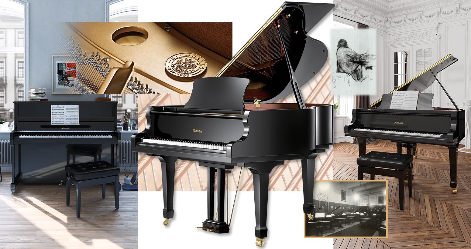 Pianos | Ritmuller USA